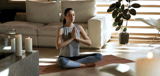 unwinding after work