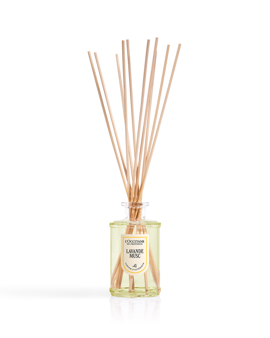 Lavande Musc Home Diffuser Set 240ml | L'Occitane